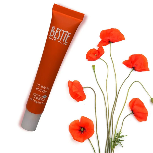 Poppy Lip Balm | Tween-Friendly Color + Lip Care in One – Bestie Skin Club