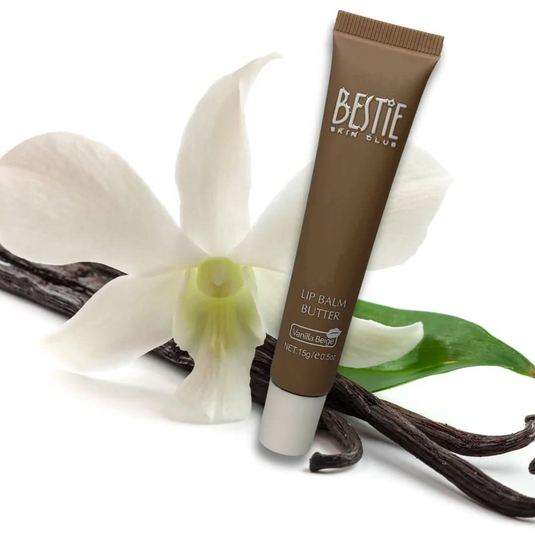 Vanilla Beige Lip Balm | Soft Nude Tint + Tween Hydration – Bestie Skin ...